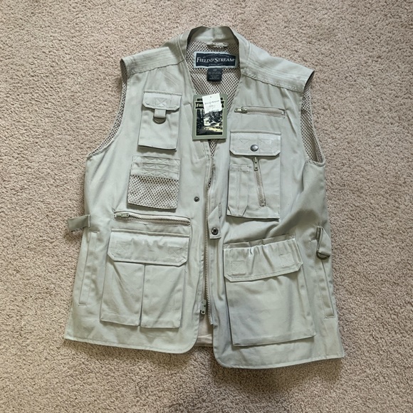 Field & Stream | Jackets & Coats | Nwt Field Stream Mens Fishing Vest ...